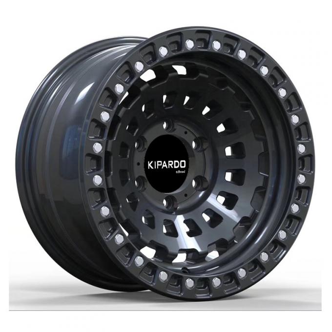 Deep Dish 6 Hole 6x139.7 4x4 Off Road Rims Aluminum Alloy