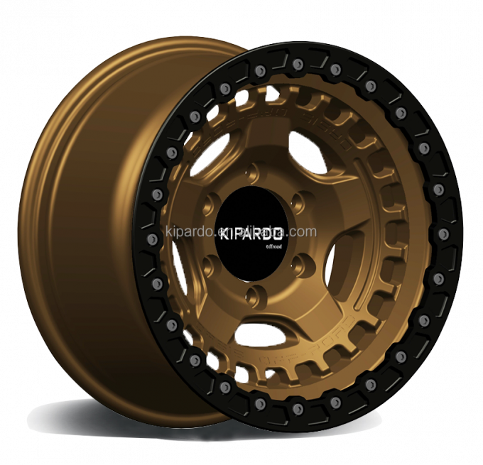 127mm PCD 18 Inch Offroad Wheel Rims 4X4 Gloss Black Color