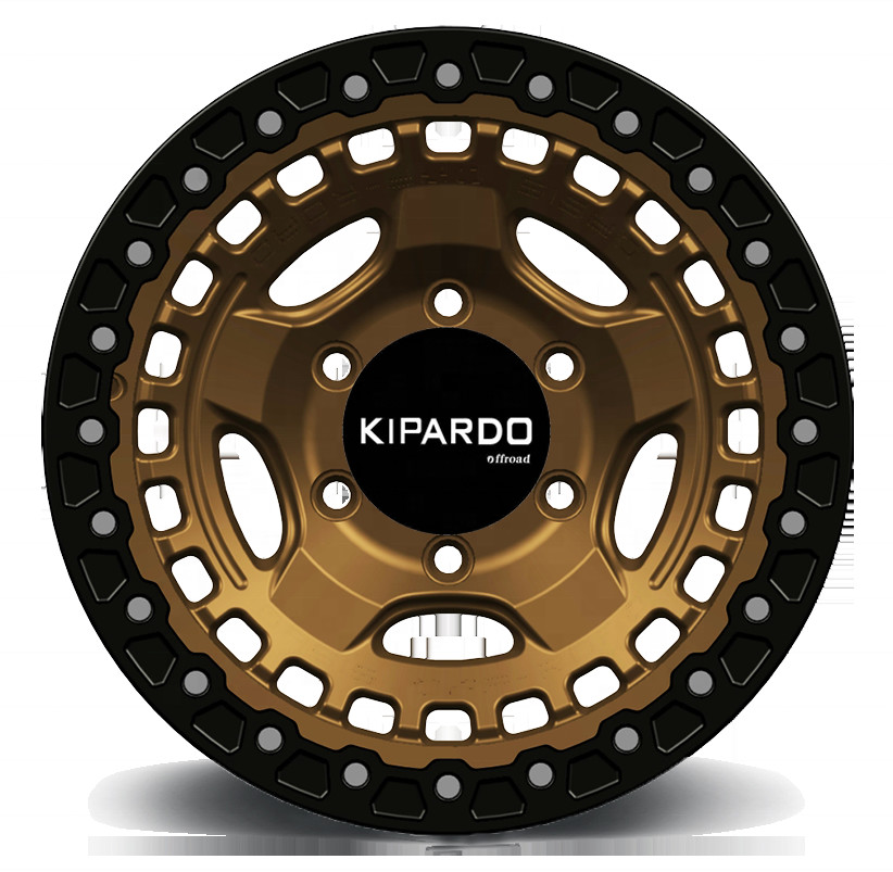 127mm PCD 18 Inch Offroad Wheel Rims 4X4 Gloss Black Color