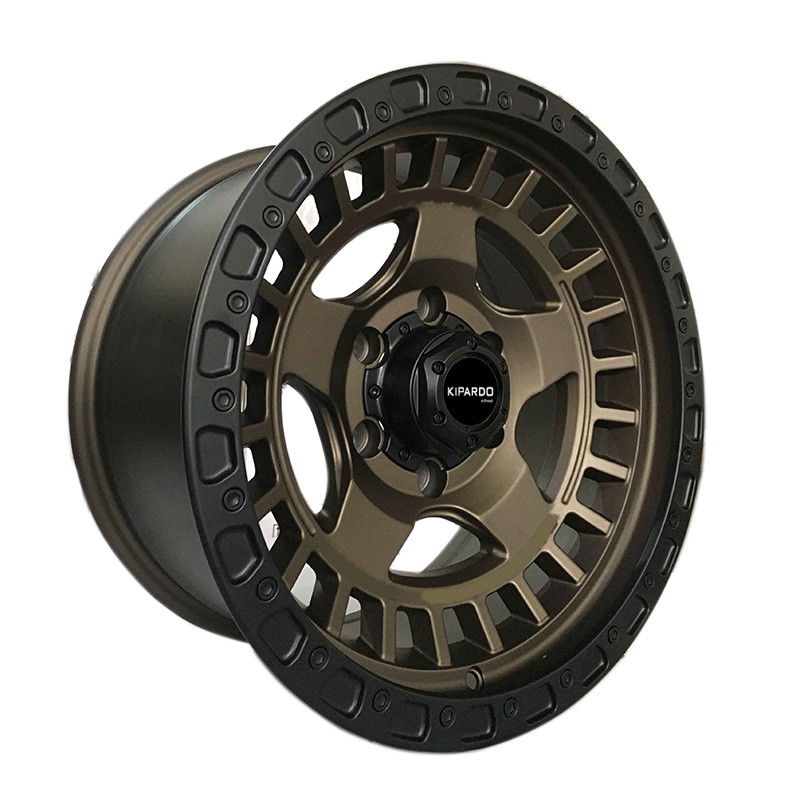 127mm PCD 18 Inch Offroad Wheel Rims 4X4 Gloss Black Color